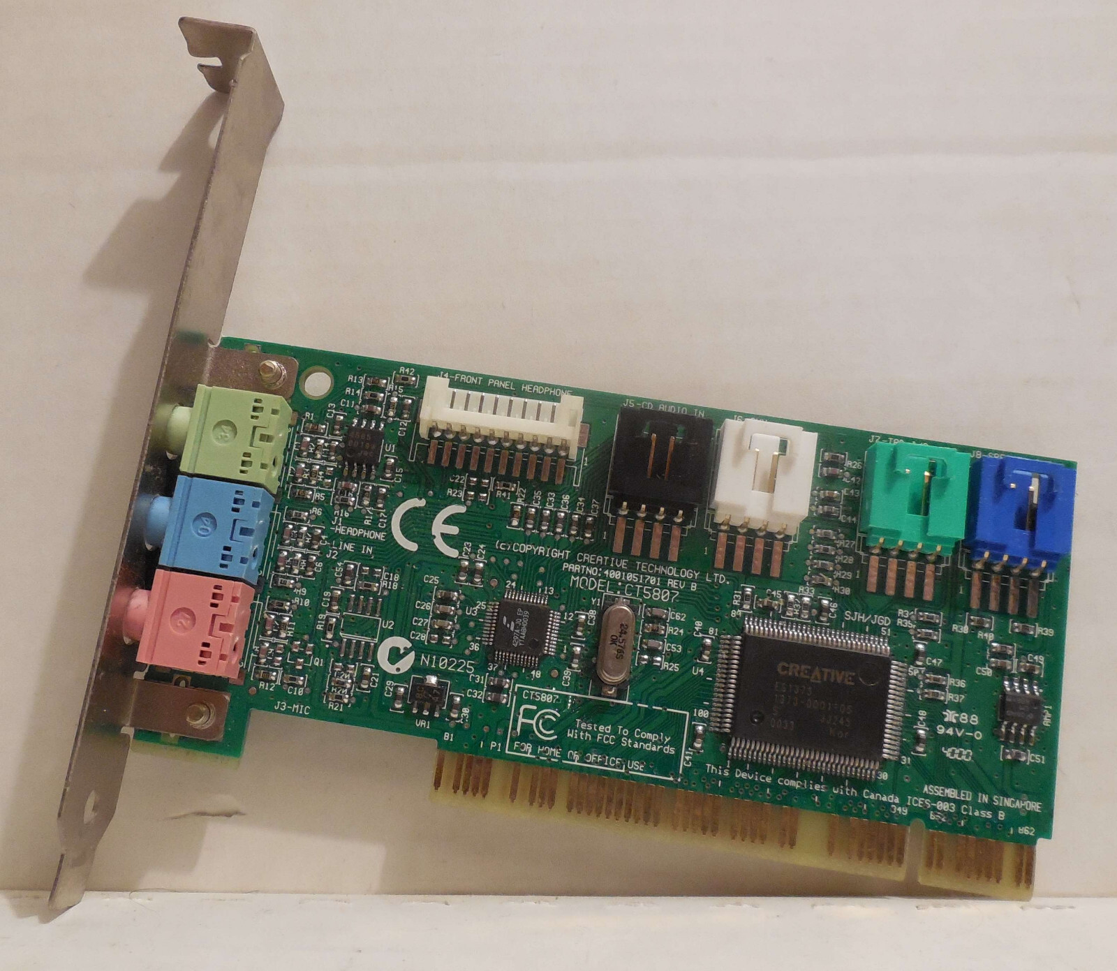 Creative Labs Sound Blaster PCI Model 5807 Sound Card | eBay