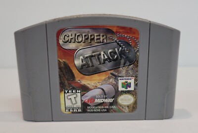 Nintendo 64 Chopper Attack, Authentic, Made In Japan. | eBay