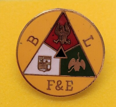 Railroad Union Pin Brotherhood of Locomotive Firemen and Engineers Pin ...
