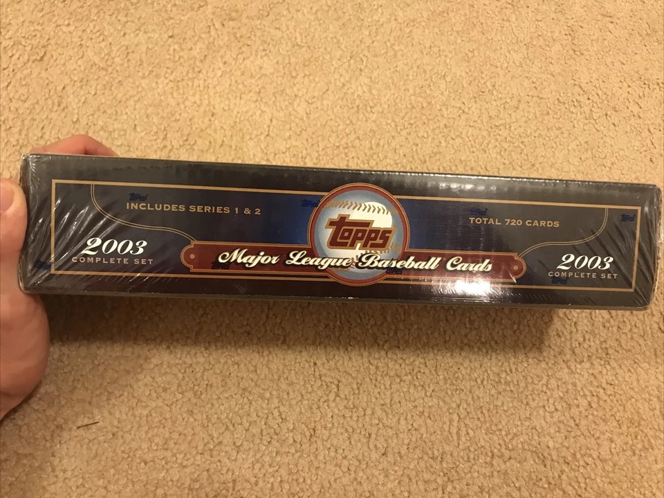 2003 TOPPS BASEBALL COMPLETE FACTORY SEALED SERIES 1 & 2, 720 Cards | eBay