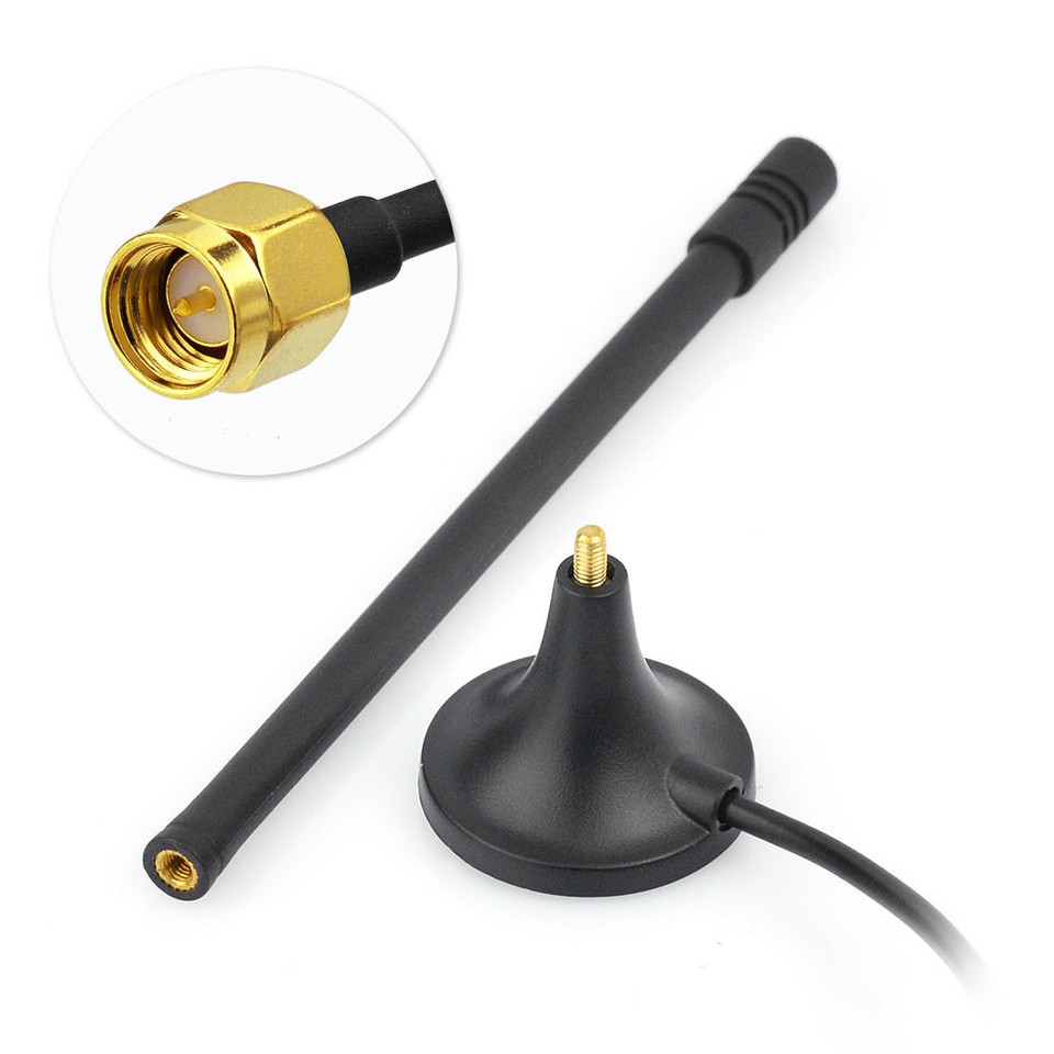 4G LTE Antenna Extension Cable 3m SMA Male for Vehicle Cell Phone ...