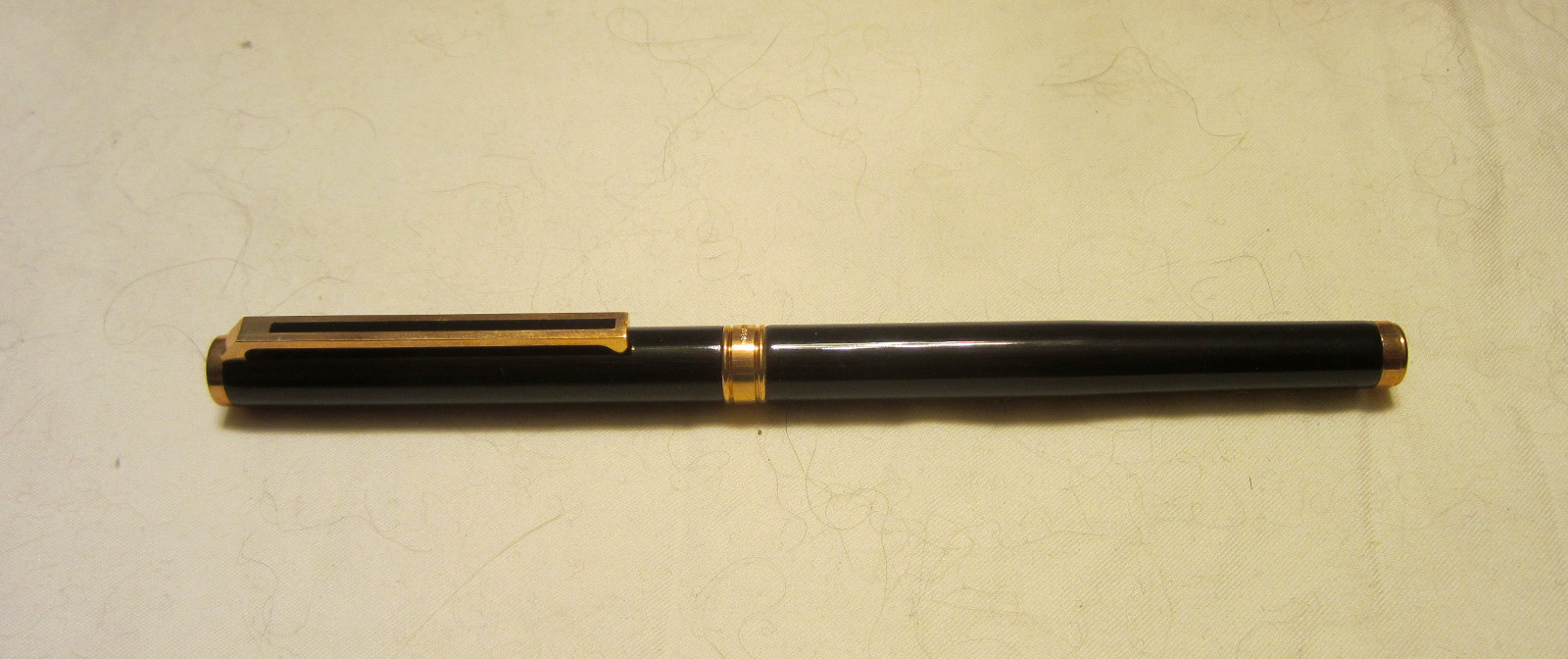 Colibri Classic Fountain Pen Black with Goldtone Accents in Gift Box ...