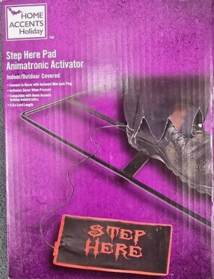Home Accents Step Here Pad Animatronic Activator Indoor/Outdoor New | eBay