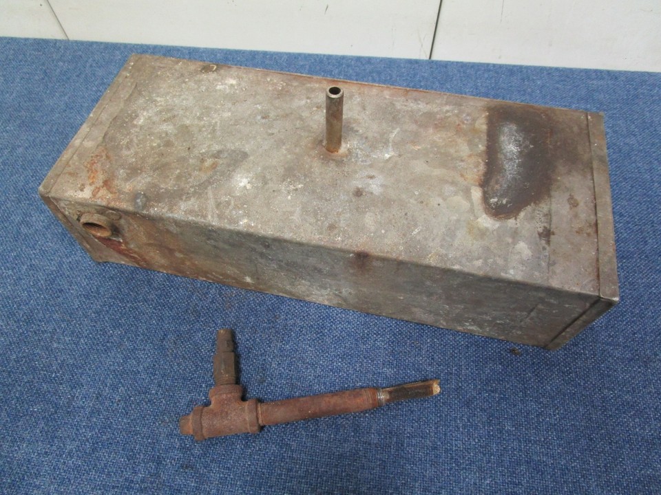 ORIGINAL ECONOMY HERCULES FUEL TANK WITH ORIGINAL PLUMBING HIT MISS GAS ...
