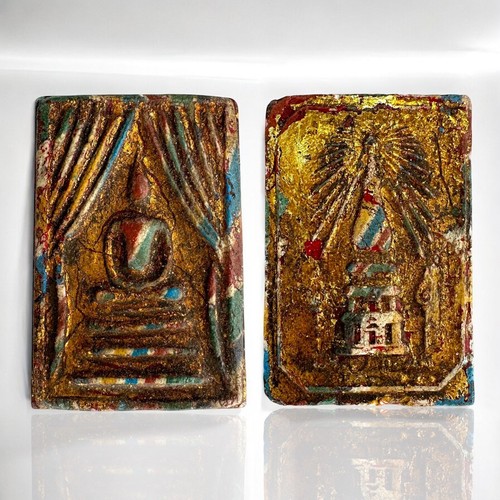 Phra Somdet LP Powder Thai Amulet Buddha Wealth Talisman Magic ...