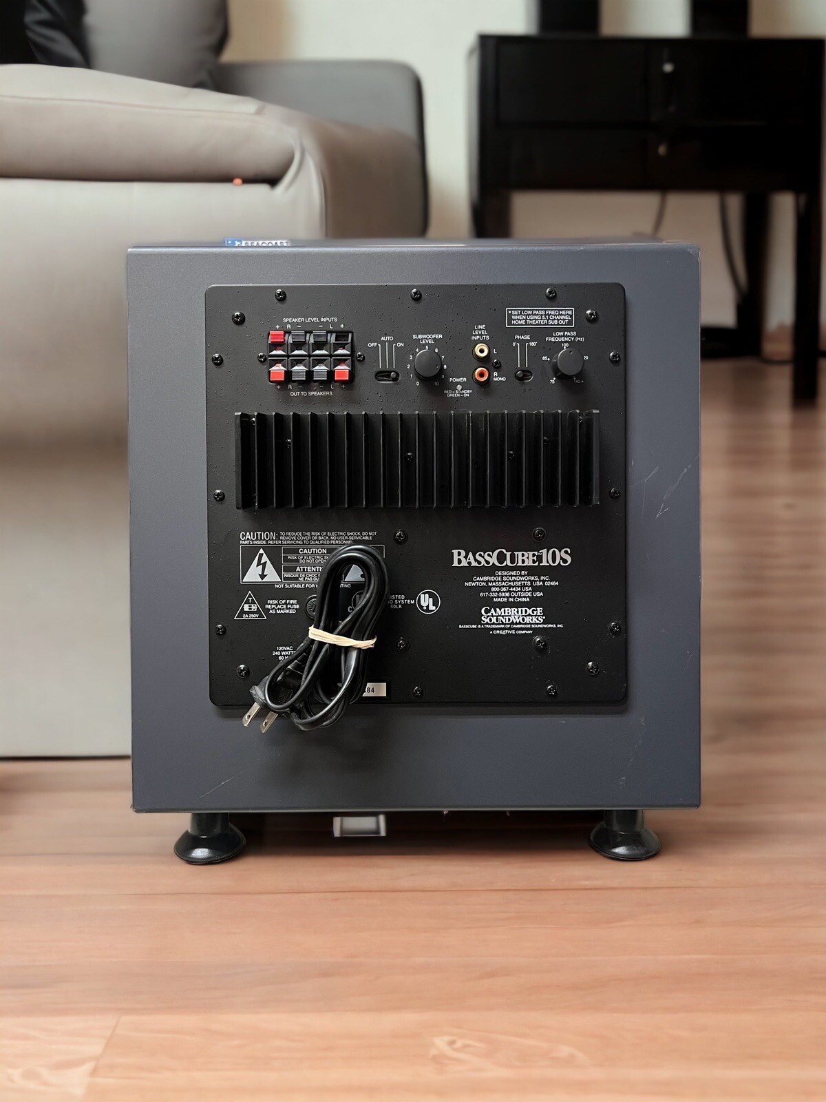 Cambridge soundworks subwoofer basscube 10s repair - guglprof