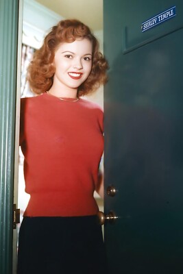 RARE STILL SHIRLEY TEMPLE COLOR STUNNING | eBay