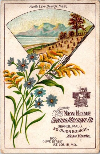 Moberly MO Ben Morrison New Home Sewing Machine North Lake Orange MA ...