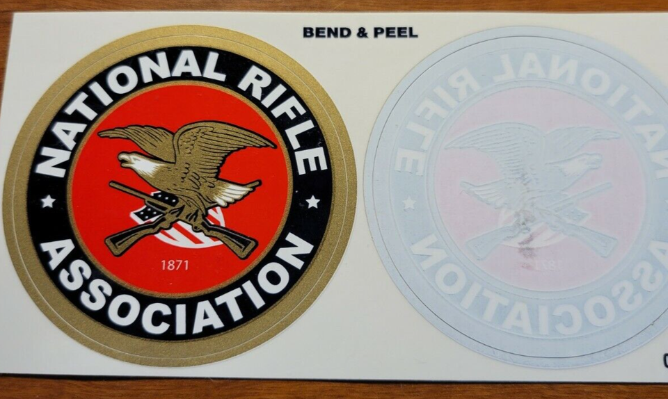 National Rifle Association NRA Round 3in x 3in Sticker | eBay