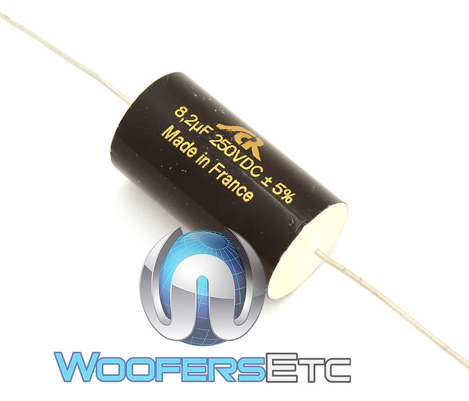 FOCAL POLYPROPYLENE FILM QUALITY CAPACITOR 8,2µF 250VDC ± 5% MADE IN ...