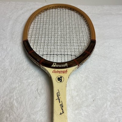 BJORN BORG Tennis Racket BANCROFT AUTOGRAPH BJ American Ash VINTAGE | eBay