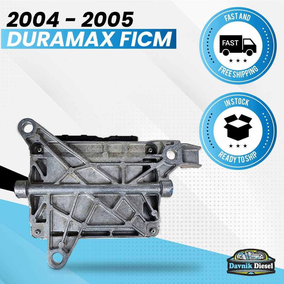 04-05 Chevy Silverado Gmc Sierra Duramax 6.6 Ficm Lly 8973037513 ...