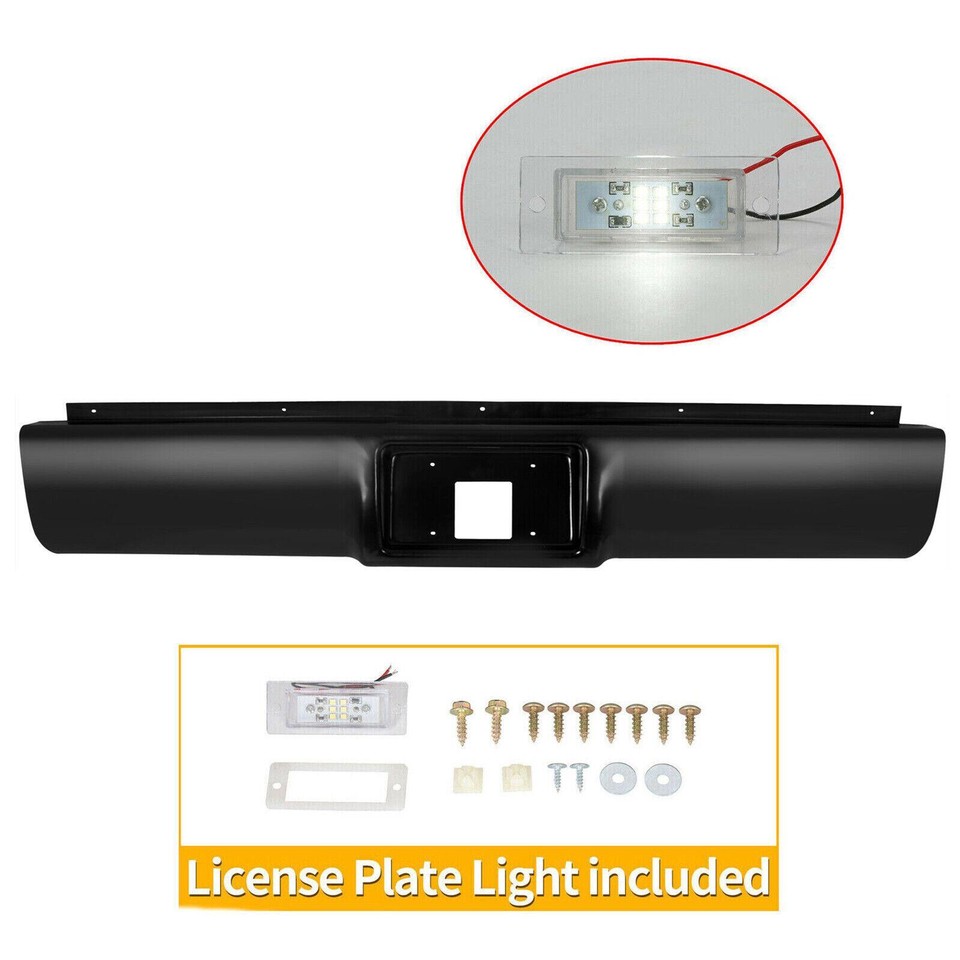 1988-1998 Chevrolet GMC C1500 2500/K1500 2500 Rear Bumper Roll Pan w ...