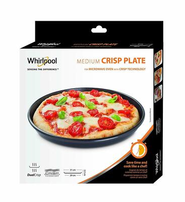 PIATTO CRISP ORIGINALE DIAMETRO 31cm MICROONDE WHIRLPOOL MEDIUM CRISP ...