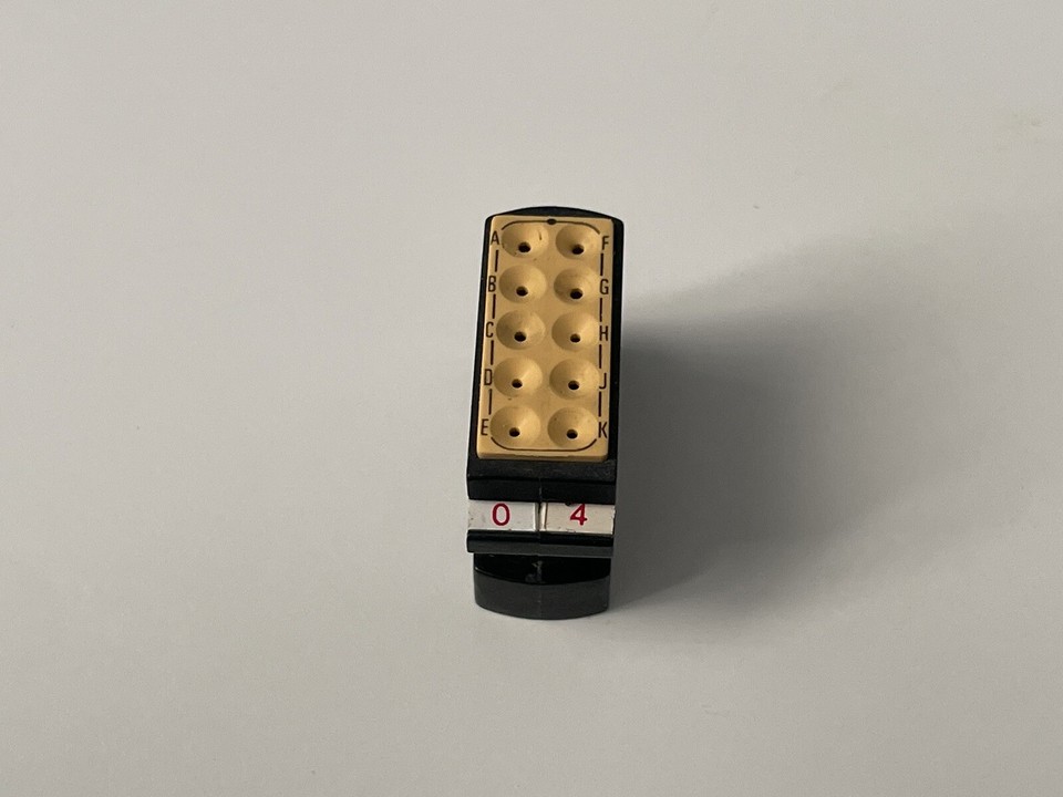 FMJ11E20-02G Terminal Block Connector 10 Position Single Node Junction ...