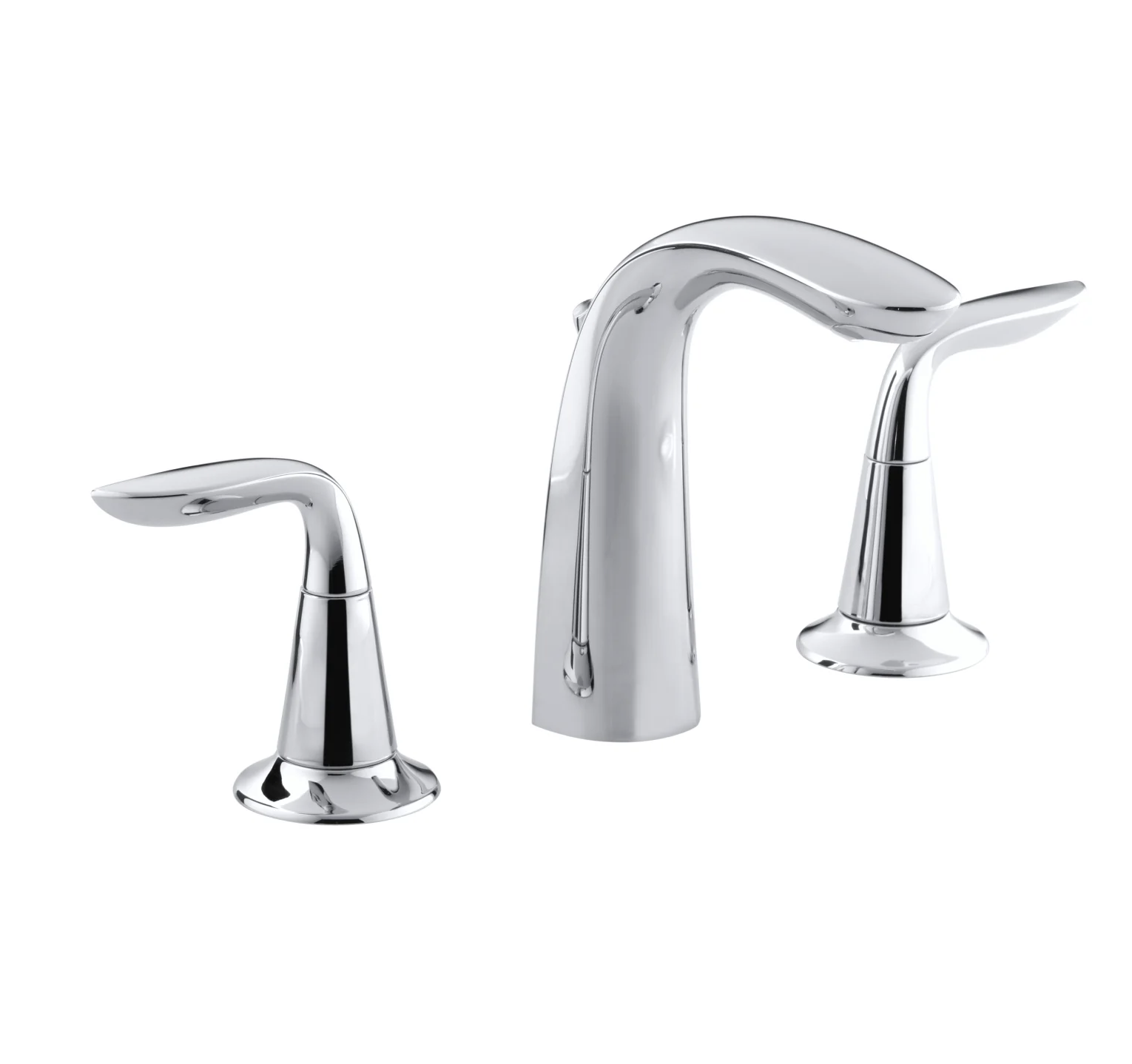 Kohler K-5317-4-CP Refinia Widespread Lavatory Faucet Polished Chrome ...