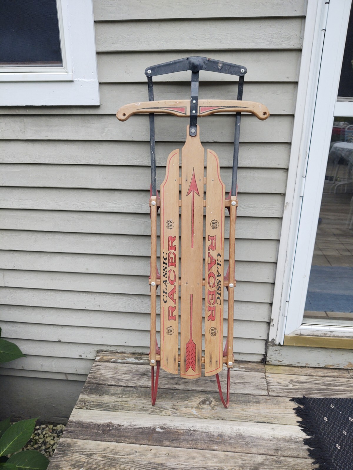 Classic Racer Metal Runner Sled, 54" By 21 1/2" | eBay