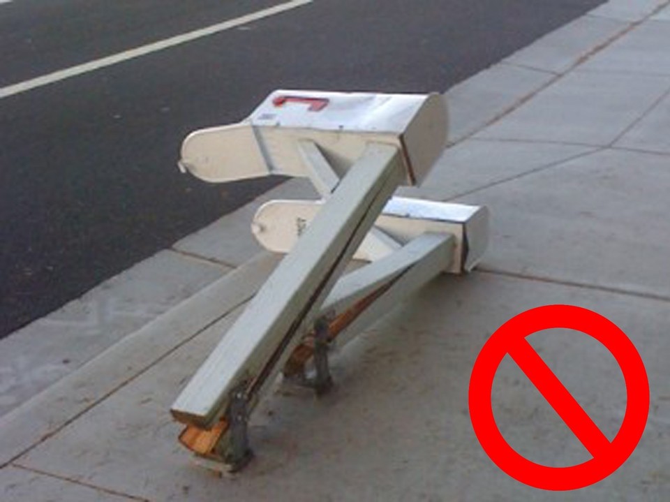 Mailbox Guard Snowplow Protection | eBay