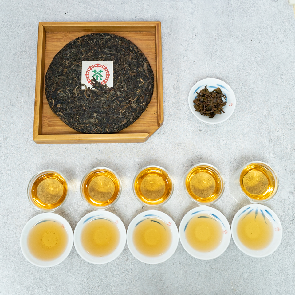 1998 Puerh Wild Arbor Tree Yunnan Chinese Tea Cake Raw Sheng Cha 野生喬木 ...