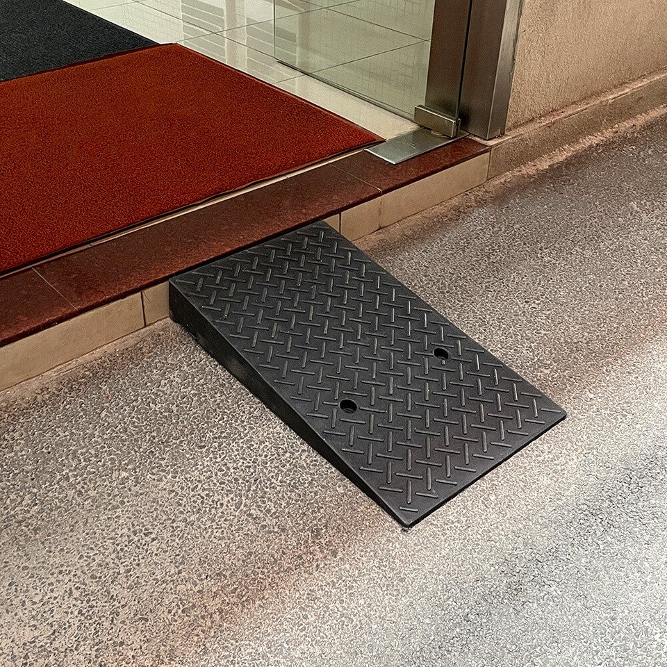 1/2Pcs Kerb Ramp Curb Ramps Heavy Duty Driveway Threshold Ramps Rubber ...