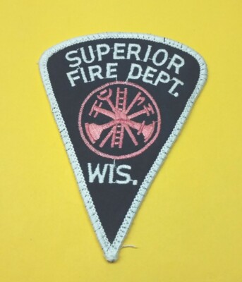 Superior Fire Department Patch First Responders In Northern Wisconsin ...