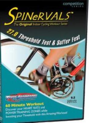 Spinervals 27 Threshold Test & Suffer Fest DVD VIDEO FITNESS workout ...