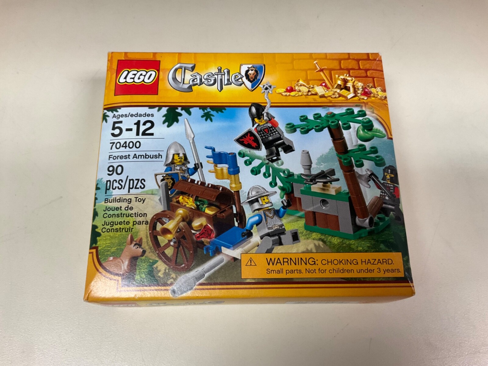 LEGO Castle: Forest Ambush (70400) Dragon Knight King Dog New Sealed ...