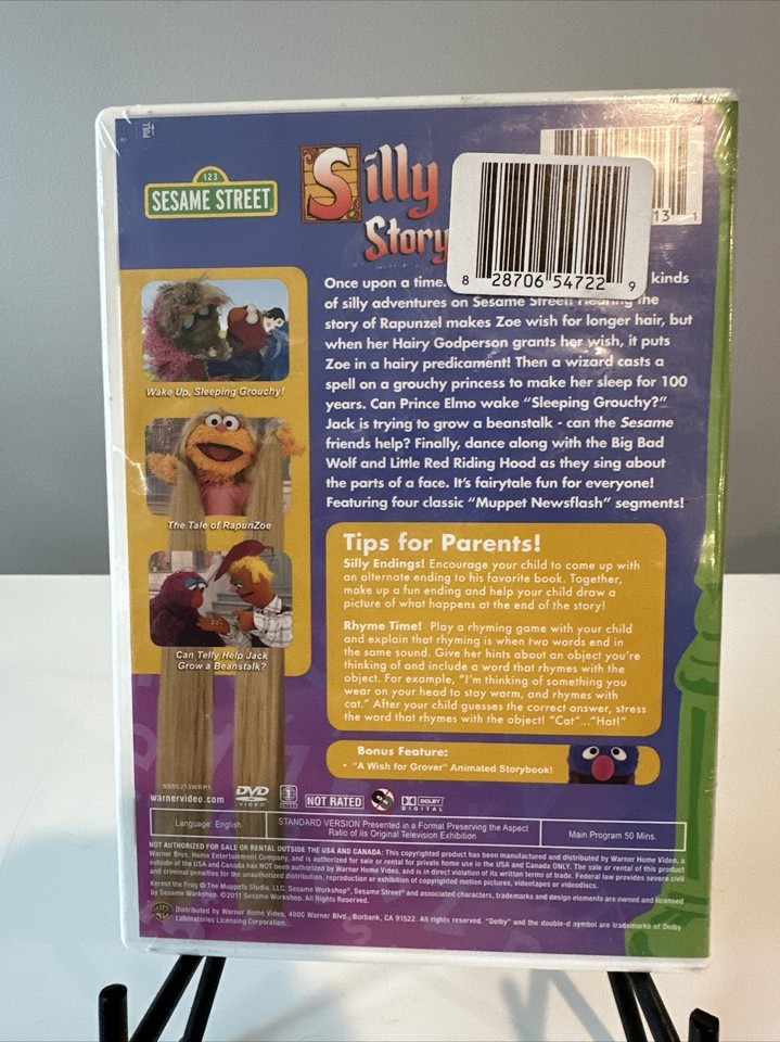 Sesame Street: Silly Storytime DVD BRAND NEW SEALED 854392002131| eBay