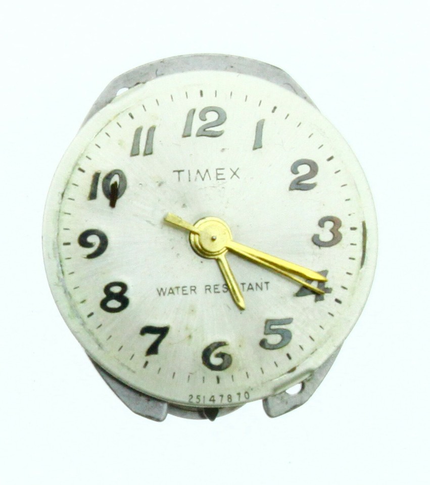 TIMEX Antique Vintage Winding or Quartz Watch Movement For Parts or ...