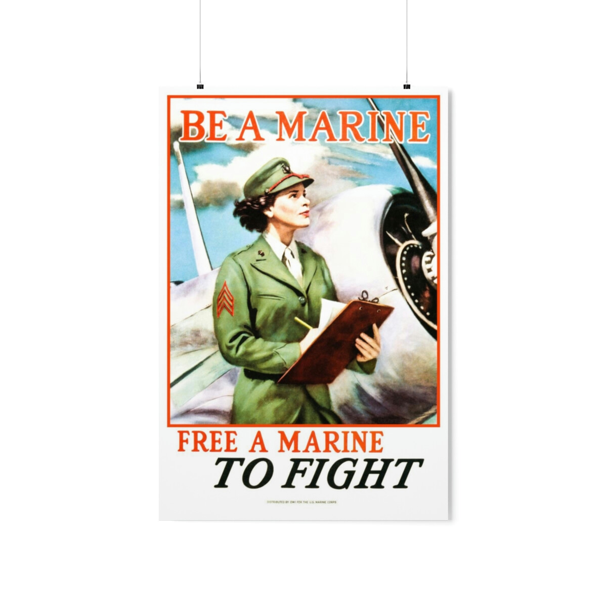 Women Marines Poster