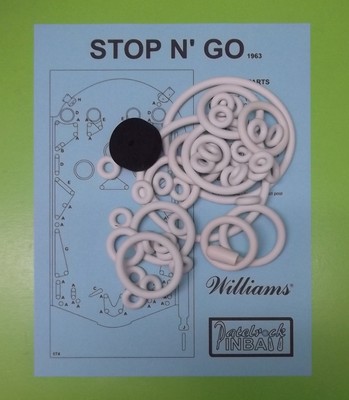 1964 Williams Stop N Go Pinball Machine Rubber Ring Kit | eBay