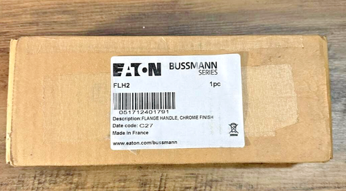 FLH2 Bussmann by Eaton Series Flange Handle, Chrome Plated, Disconnect ...