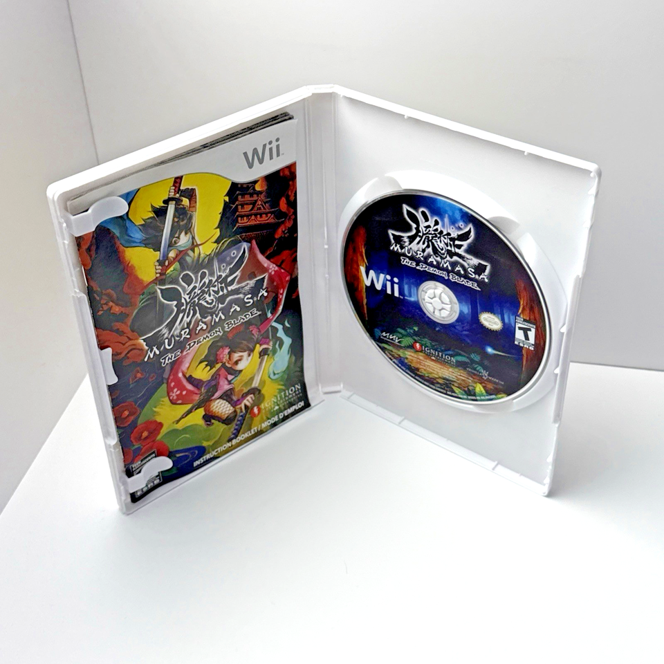 Muramasa The Demon Blade Nintendo Wii CIB Complete Refurbished & Tested ...