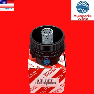 GENUINE TOYOTA CAMRY SIENNA TACOMA RX350/450h OIL FILTER HOUSING CAP ...