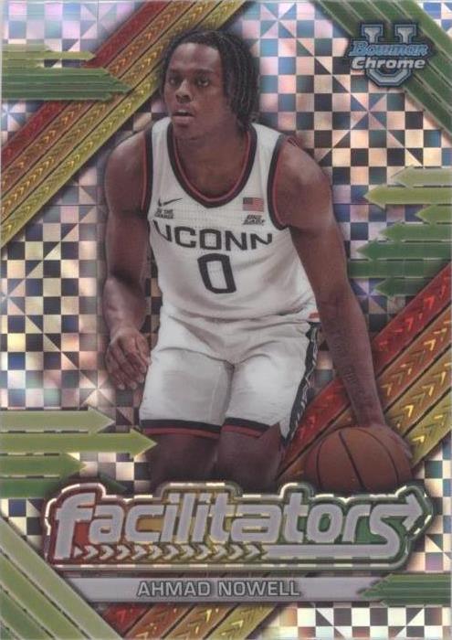2024-25 Bowman University Chrome - Facilitators Ahmad Nowell #F-6 X ...