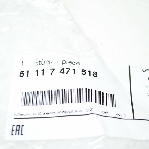 Genuine BMW 3'G20 Air Inlet Finisher Front Lower Right 51117471518 | eBay