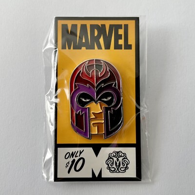 Mondo MAGNETO Enamel Pin by Tom Whalen Marvel X-Men Erik Lehnsherr NEW ...