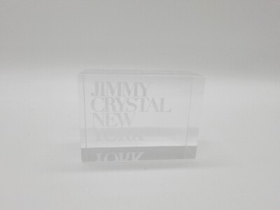 Jimmy Crystal New York designer small store display acrylic Fasion ...