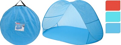 Pop Up 2 Man Beach Tent Camping Festival Fishing Garden Kids Sun Canopy ...