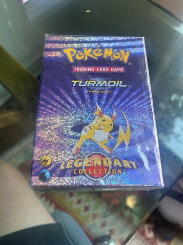 Factory Sealed/Mint -- Pokemon TURMOIL Theme Deck Legendary Collection ...