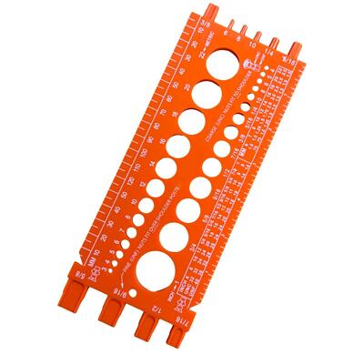 Screw Bolt Nut Thread Measure Gauge ,Thread Nut and Bolt Size Gauge ...