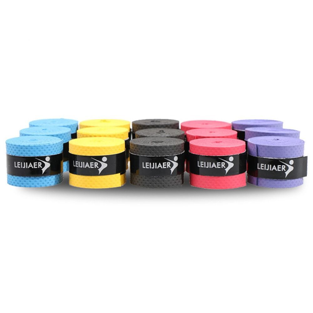 5 Colors Fishing Rod Sweatband Anti-slip Sweat Absorbed Tape Badminton ...