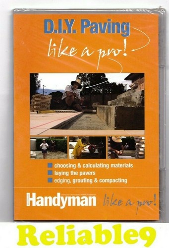 Handyman - D.I.Y Paving like a pro! DVD Sealed Rare -`2005 Reader's ...