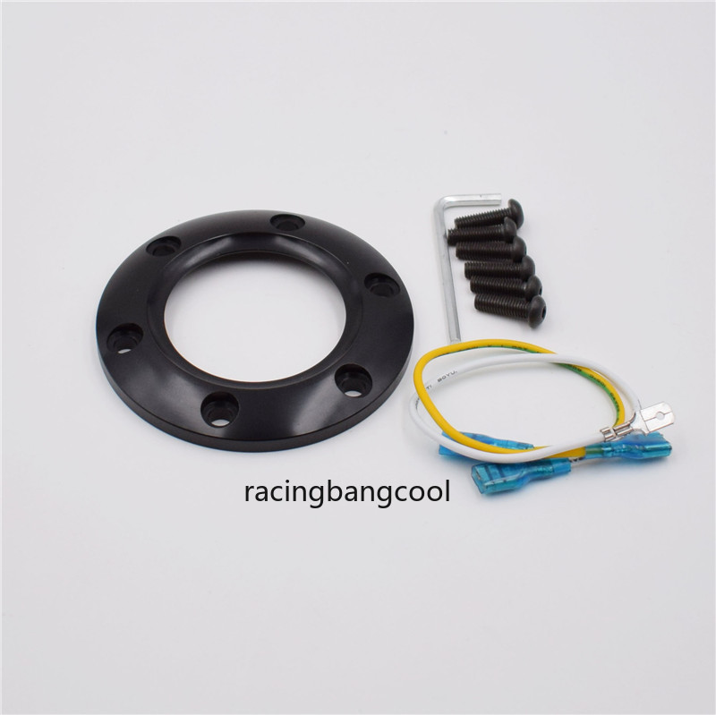 RECARO Carbon Fiber Racing Steering Wheel Horn Button Cover+Black ...