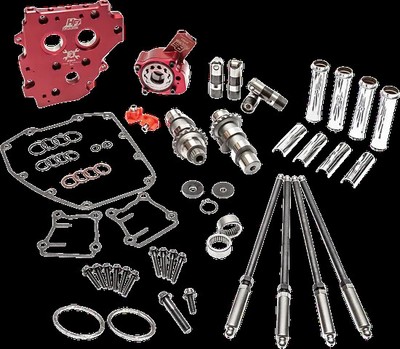 594 Chain Drive Cam Kit w ADJ Pushrod Short Lifters Dyna Street Bob 07 ...