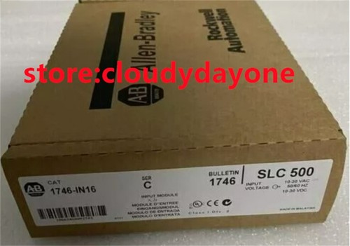 New Factory Sealed AB 1746-IN16 SER C Digital SLC 500 Input Module | eBay