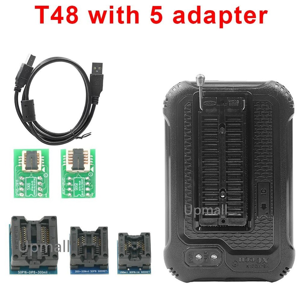 T48 (TL866-3G) Programmer 28000 ICs for SPI/Nor/NAND Flash/EMMC BGA153 ...