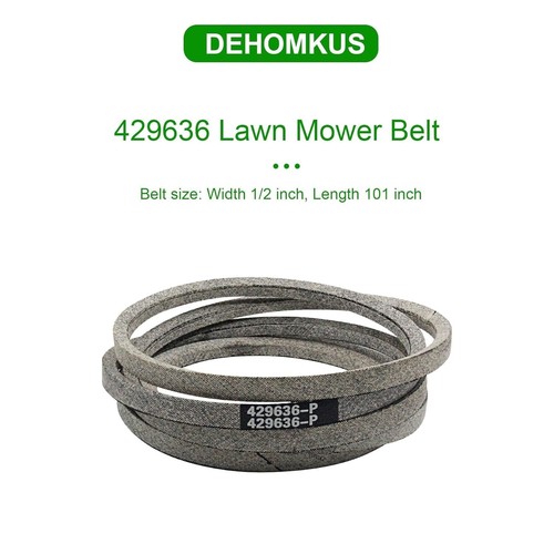 429636 Mower Deck Drive Belt Replacement 1/2" X 101" Craftsman ...
