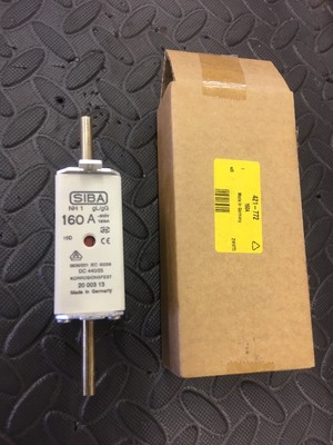 NH1-160 Fuse fuse gG ceramic, industrial 160A 500VAC 440VDC NH1 2000313 ...