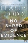 No Shred of Evidence, Paperback by Todd, Charles, Brand New, Free ...